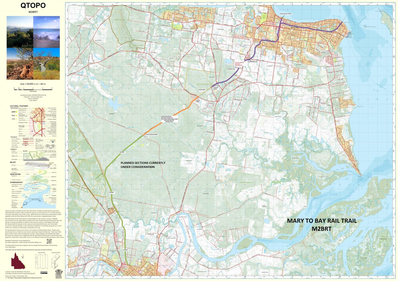 Mary to Bay Rail Trail Home | Fraser Coast Bug